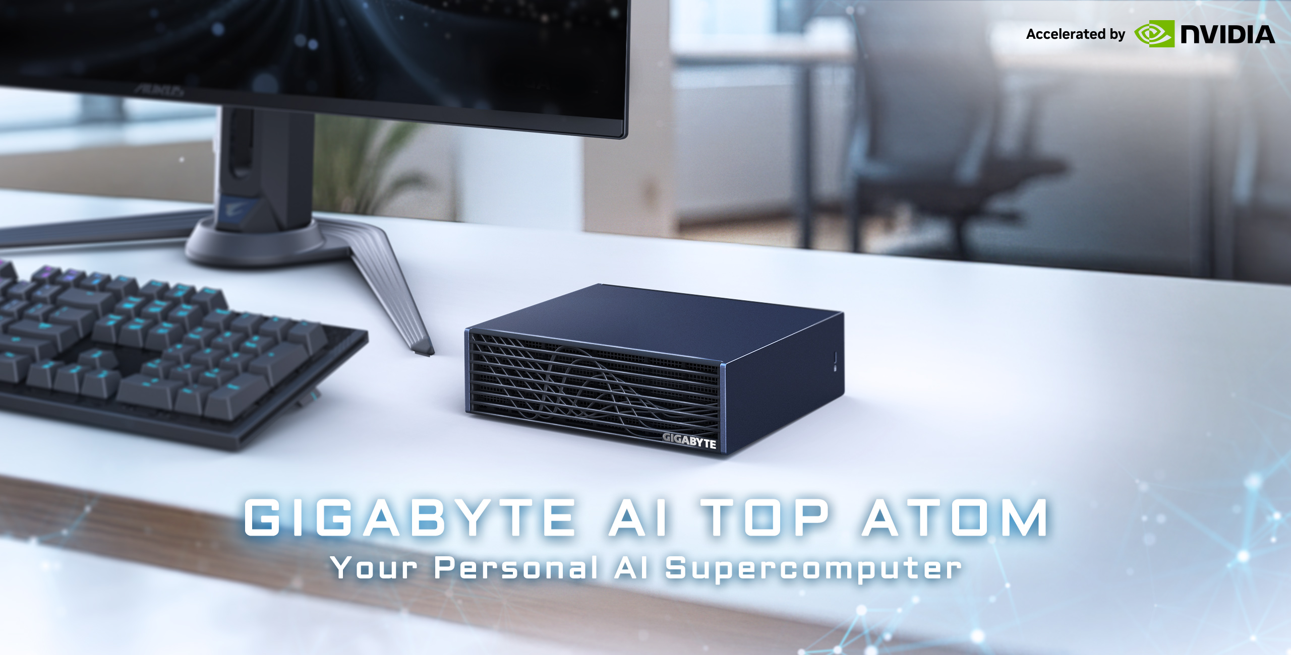 GIGABYTE AI TOP ATOM Personal AI Supercomputer, Arm Cortex-X295 + Cortex A725, NVIDIA Blackwell ...